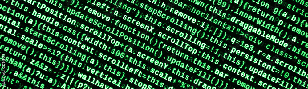 Javascript functions, variables, objects. Monitor closeup of function ...