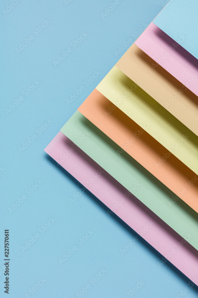 Colorful lines paper design Stock Photo | Adobe Stock