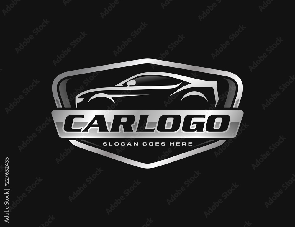 Automotive car logo template Stock Vector | Adobe Stock