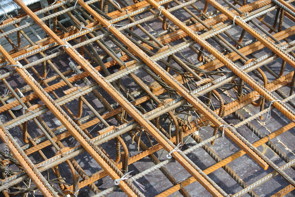 Hot rolled deformed steel bars or steel reinforcement bar at ...