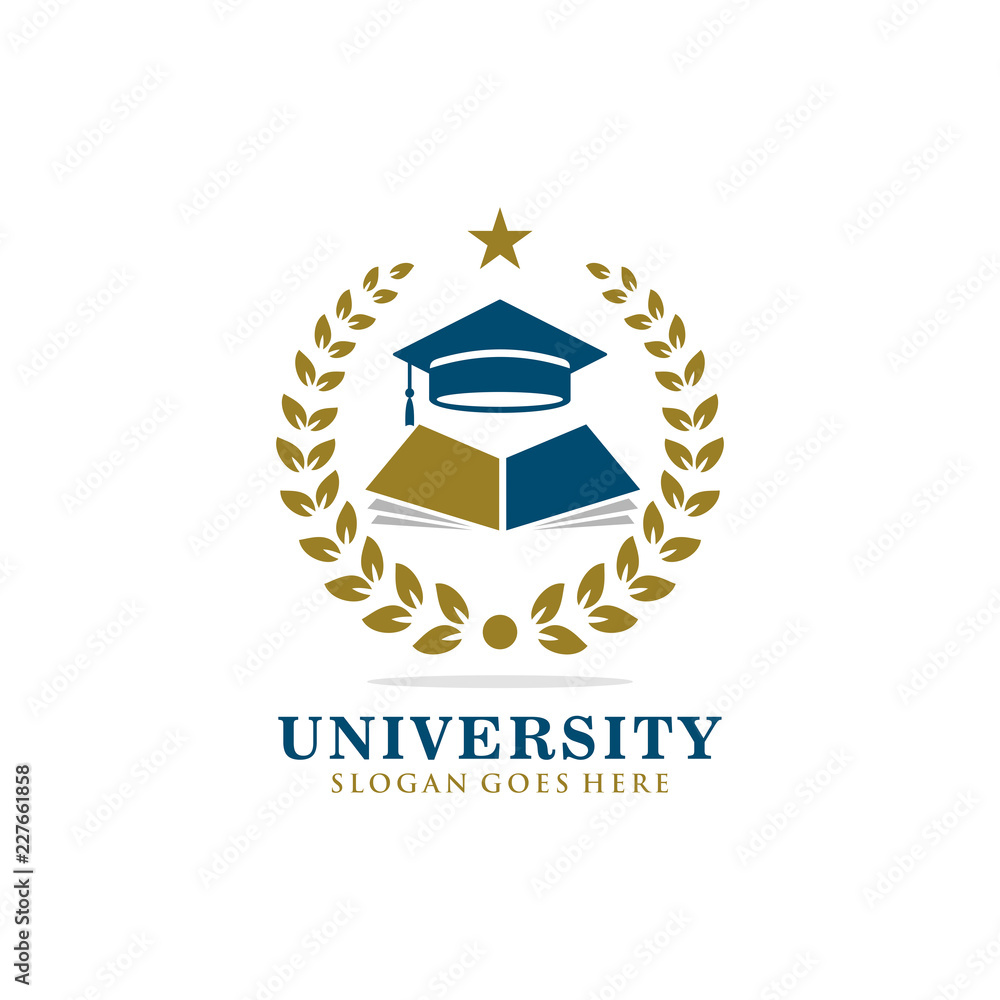University logo template Stock Vector | Adobe Stock