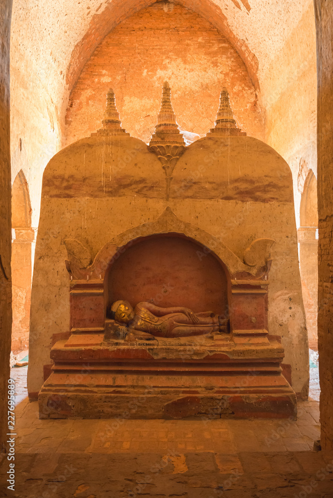 Dhammayan Gyi Temple, one of main important temple of Bagan area Stock ...