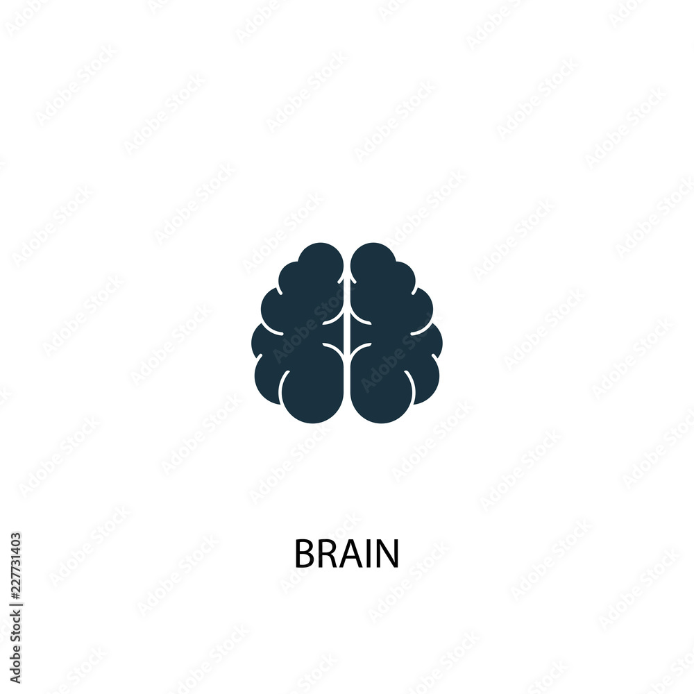 Simple Brain Icon