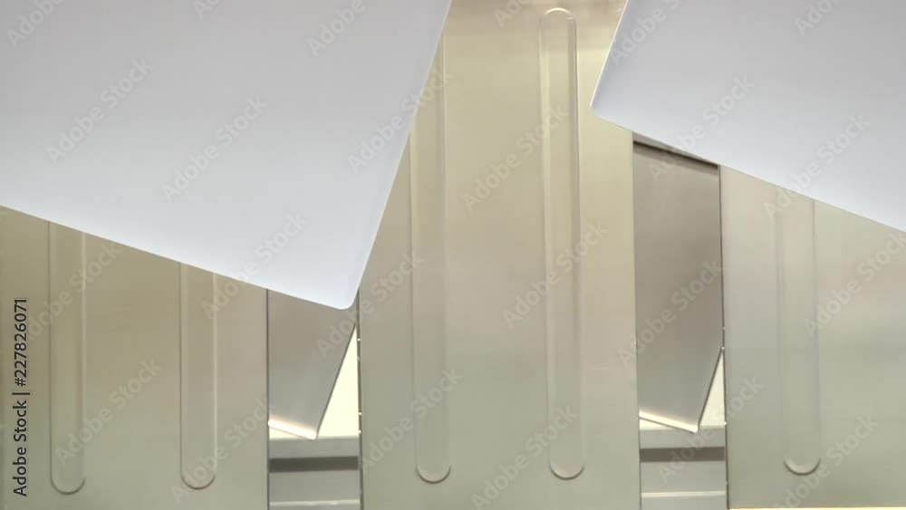 Automatic powder coating line. Powder coating of metal parts. Powder ...