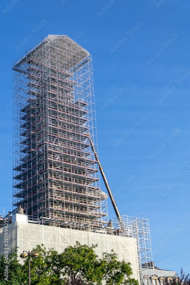 Echafaudage Stock Photo | Adobe Stock