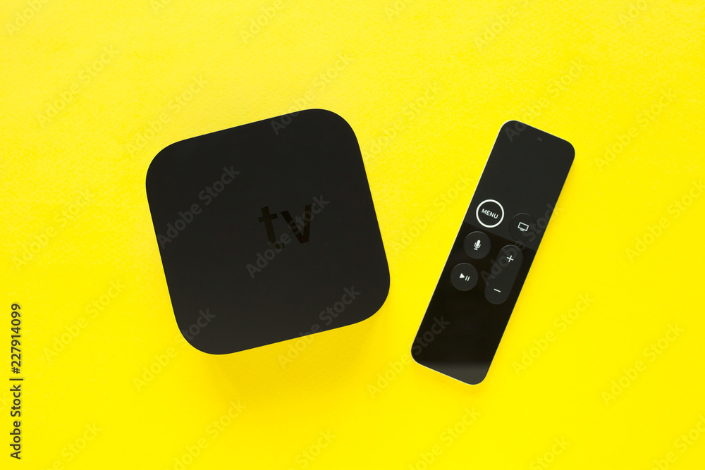 Remote control devices concept. Set of controller and micro console for ...