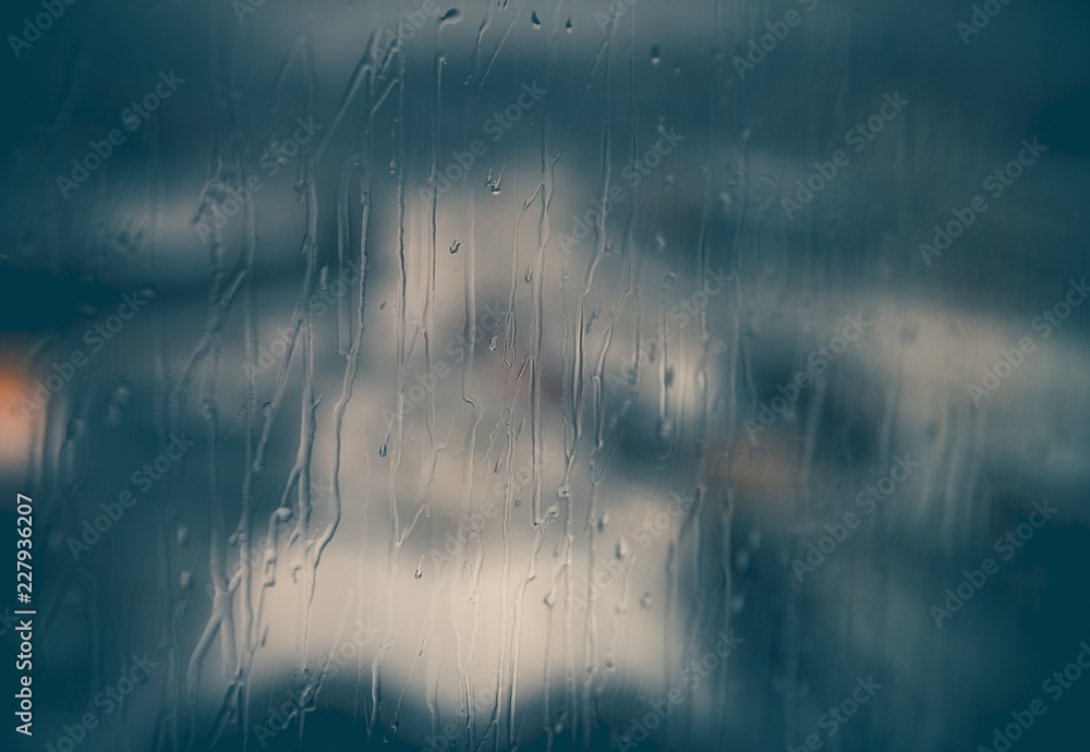 Abstract rainy window background Stock Photo | Adobe Stock