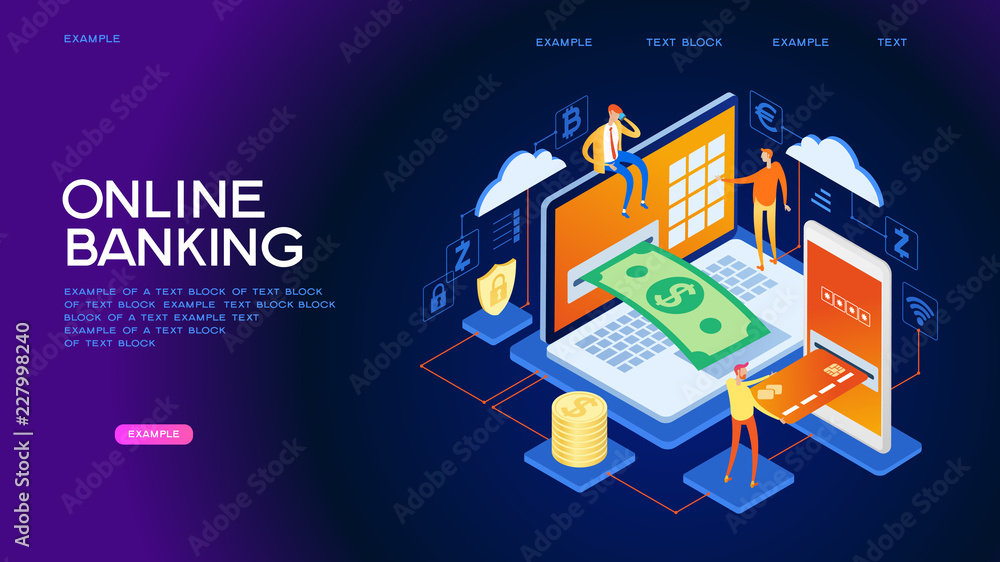 Online Banking Banner