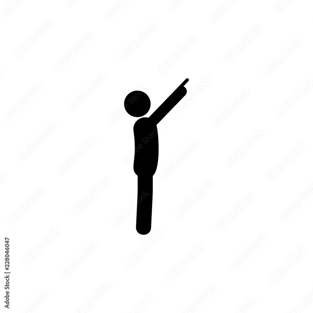 Person Pointing Icon