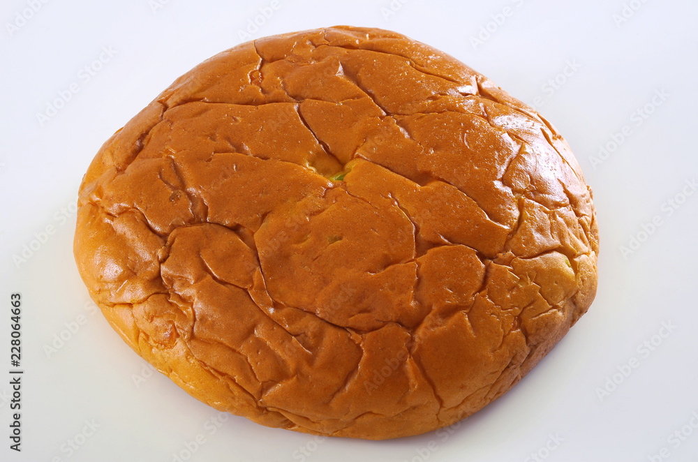 BUN, A small round sweet bread with many shapes and variety Stock Photo ...