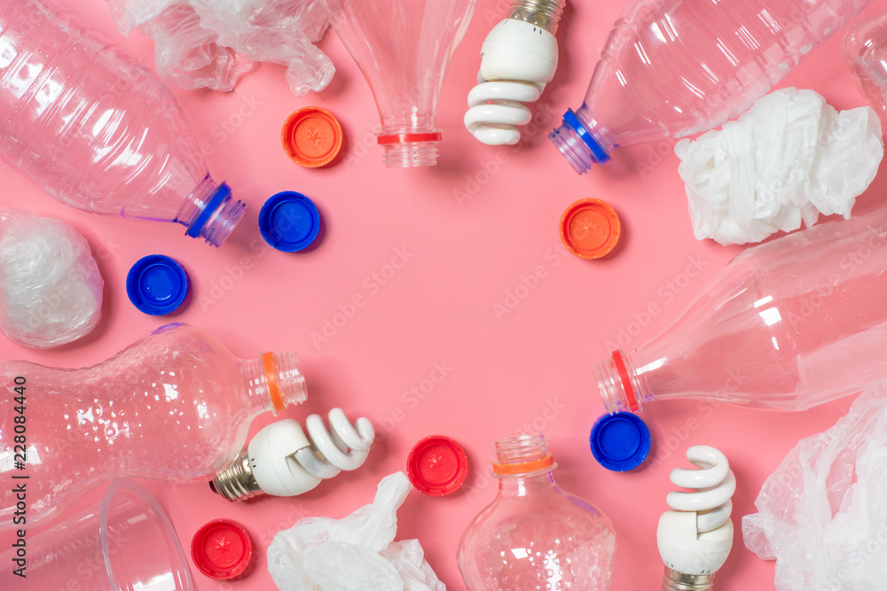 Recycling and saving the Earth The concept of environmental problems ...