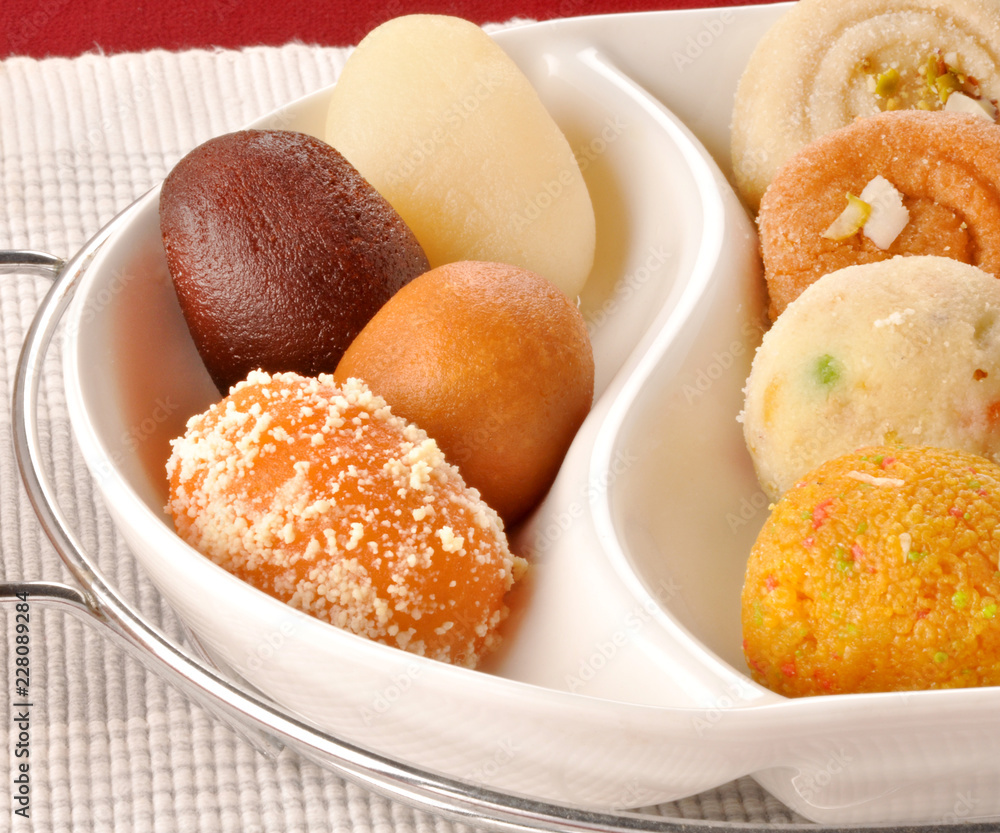 Mix Mithai, A Mouth-Watering Combination of Different Variety of Indian ...