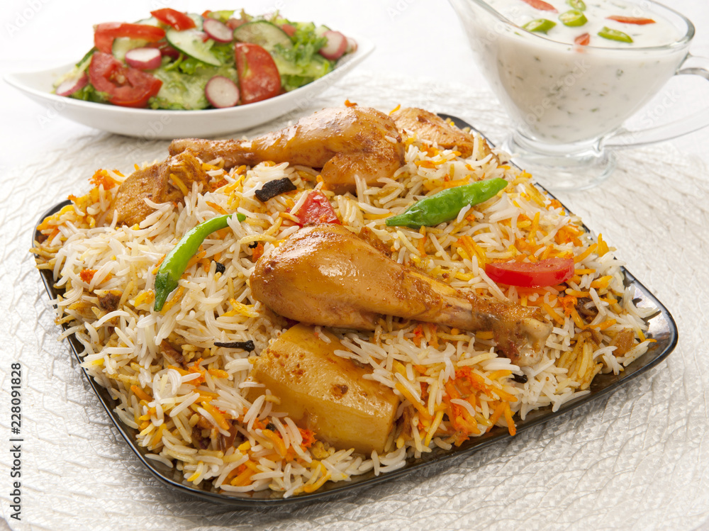Foto de Chicken Biryani, A most delicious food in Pakistan and India do ...