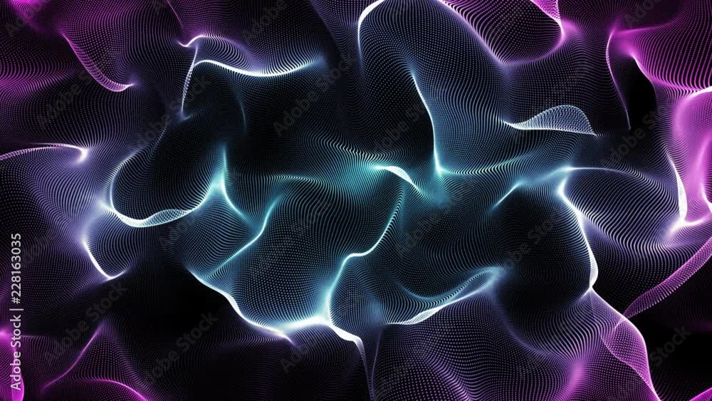 Loop Abstract animated background for motion graphics, digital ...