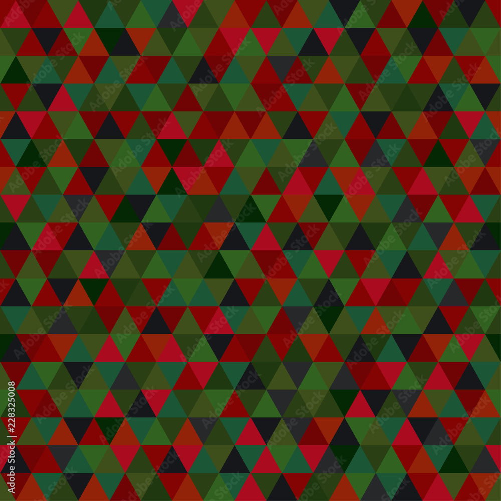 Seamless triangle pattern. Dark colors. Abstract geometric wallpaper of ...