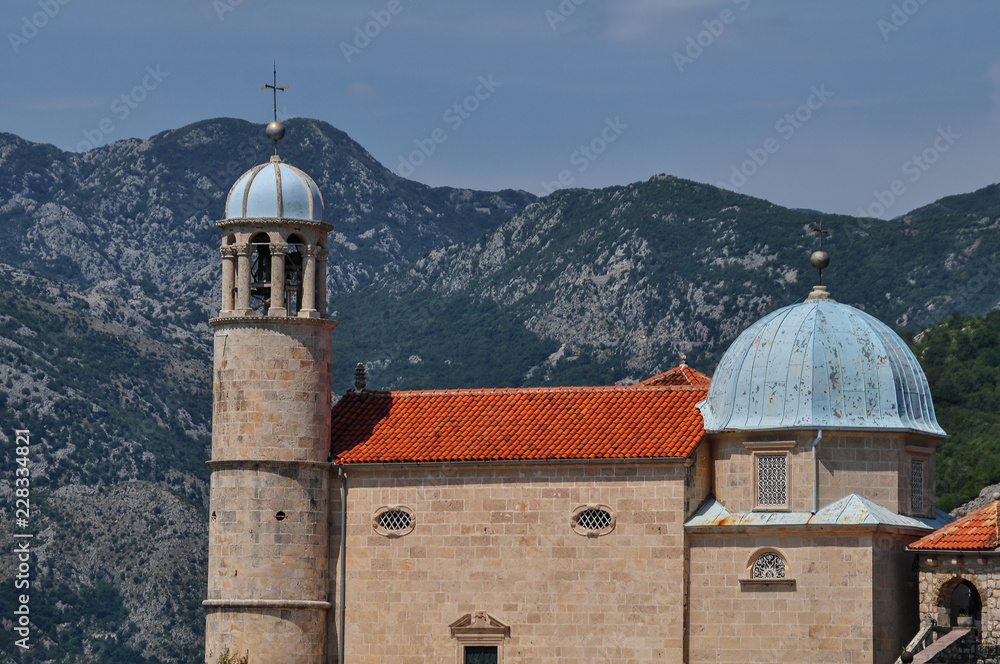 Impressionen aus Perast - Gospa od Škrpjela - Maria vom Felsen Stock ...