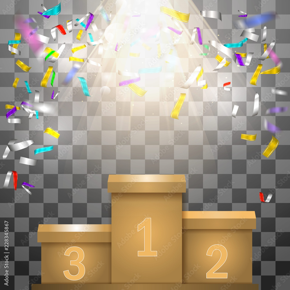 Winner Podium Vector