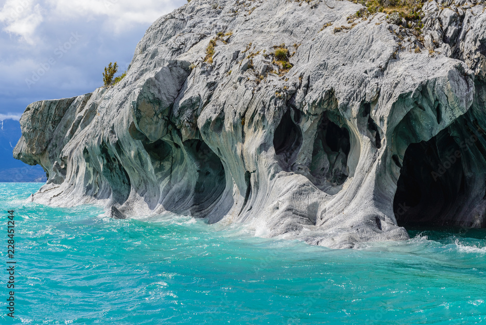 Marble Caves of the lake General Carrera, Chile Stock Photo | Adobe Stock