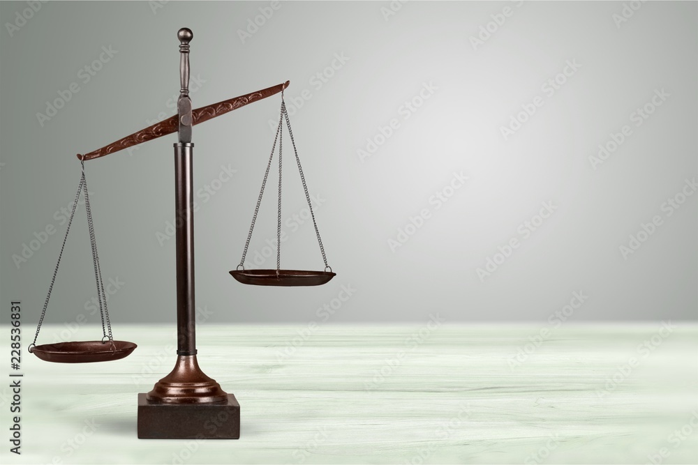 Foto de Scales of Justice, Weight Scale, Balance concept do Stock ...