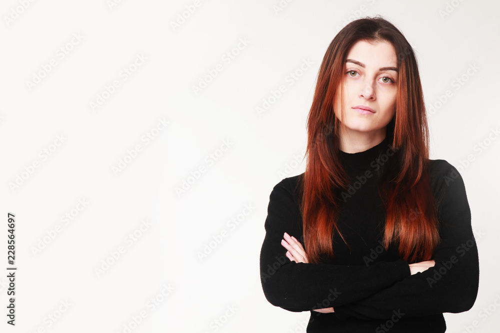 Crossed arms as a symbol of distrust in human relationships and ...