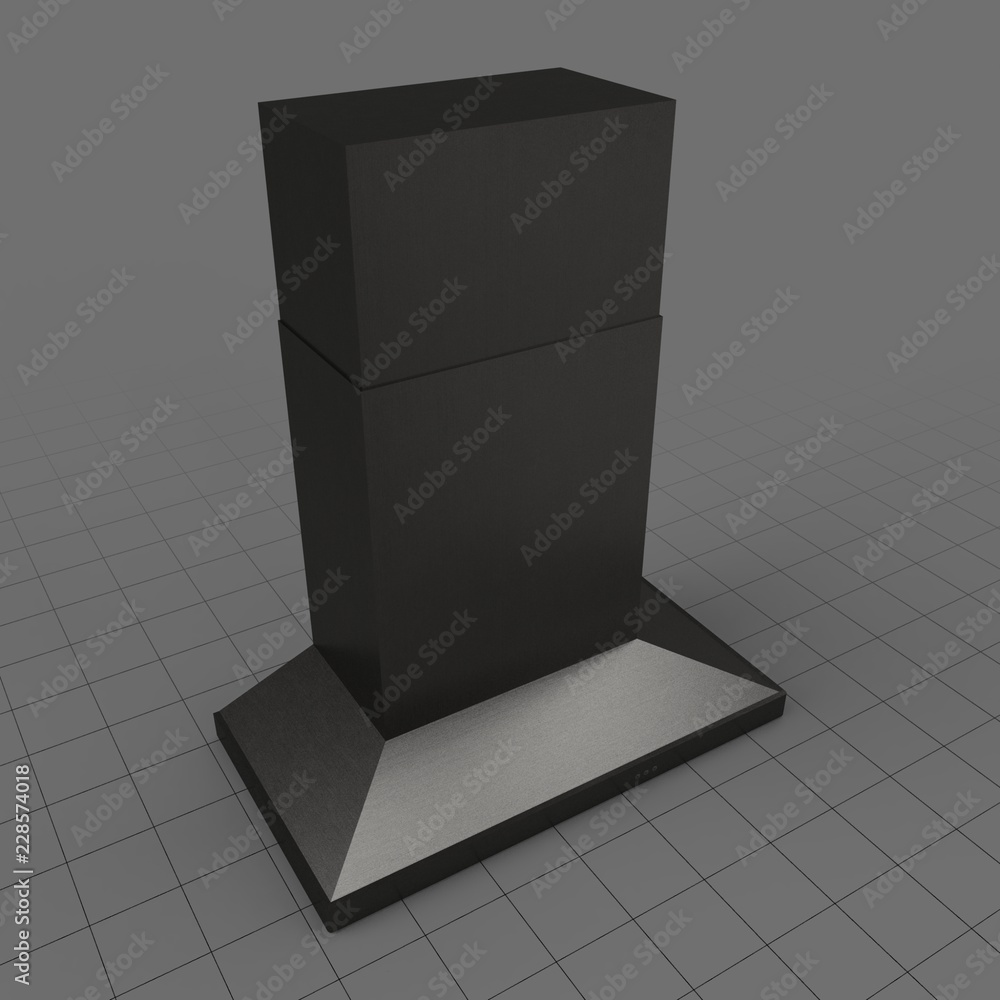 Modern oven extractor Stock 3D asset | Adobe Stock