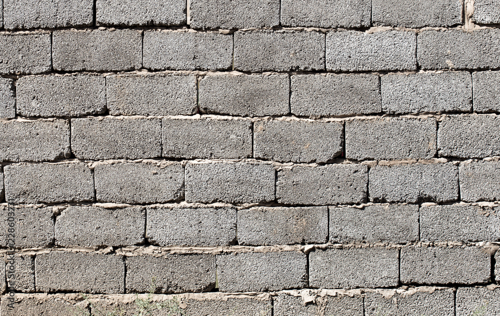 Cinder block wall background and texture for your needs. Stock Photo ...