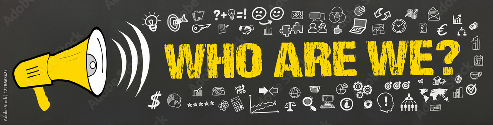 Who are we? Stock Illustration | Adobe Stock