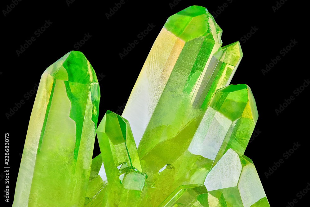 Green Quartz Crystal