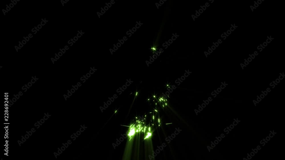 4k Dynamic Magic Sparks And Blast Explosion Fx/ Animation of a blast ...