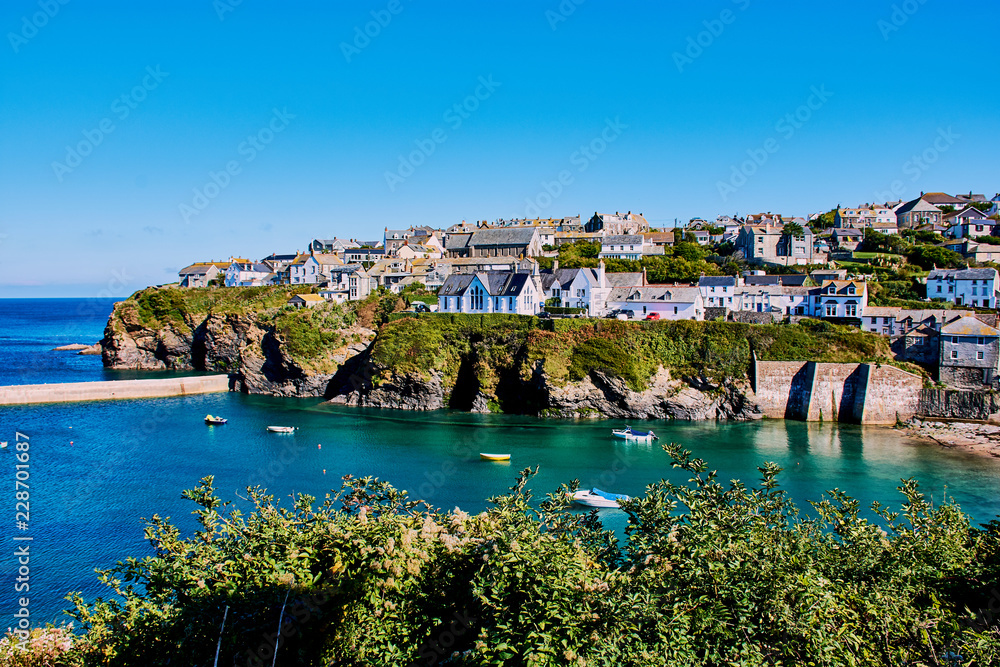 The pretty fishing village of Port Isaac has become a major tourist ...