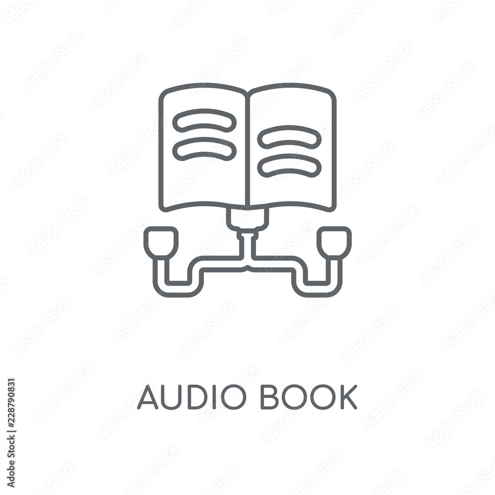 audio book icon Stock Vector | Adobe Stock