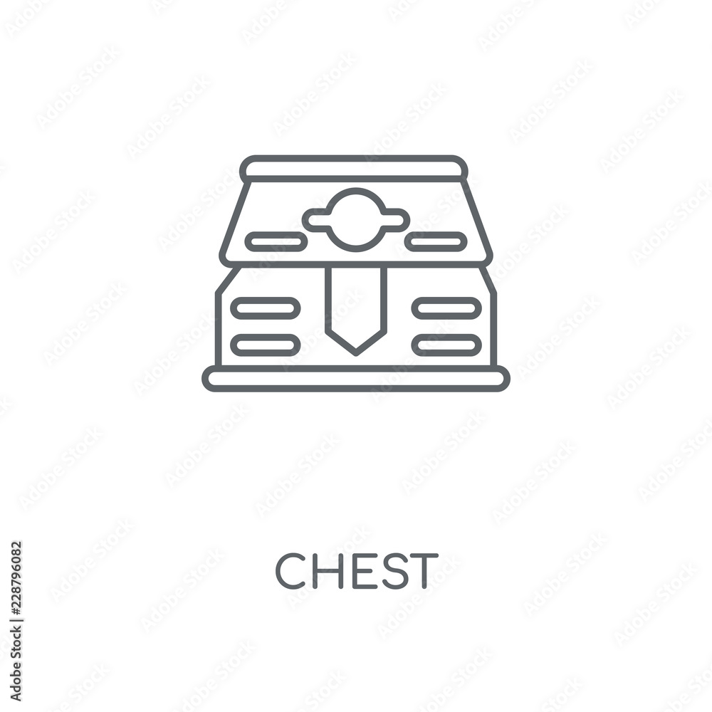 chest icon Stock Vector | Adobe Stock