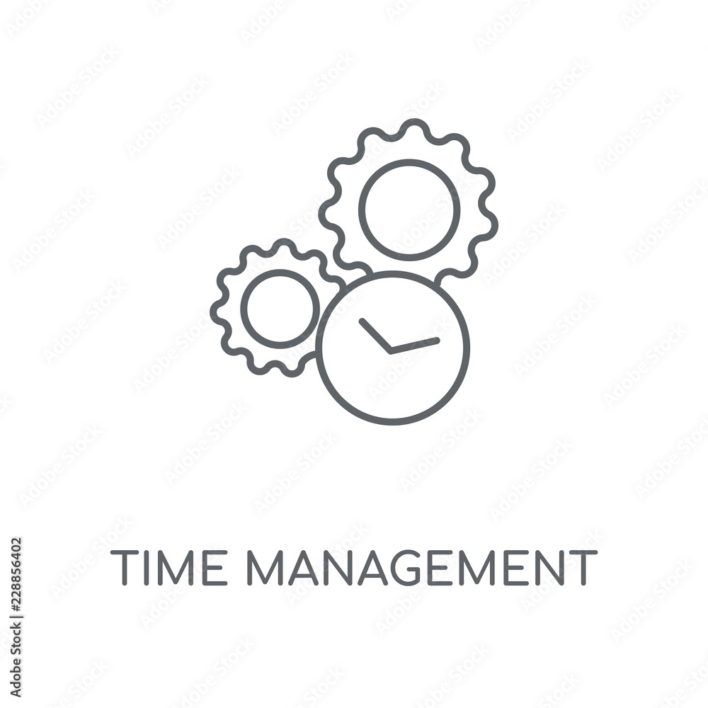 time management icon Stock Vector | Adobe Stock