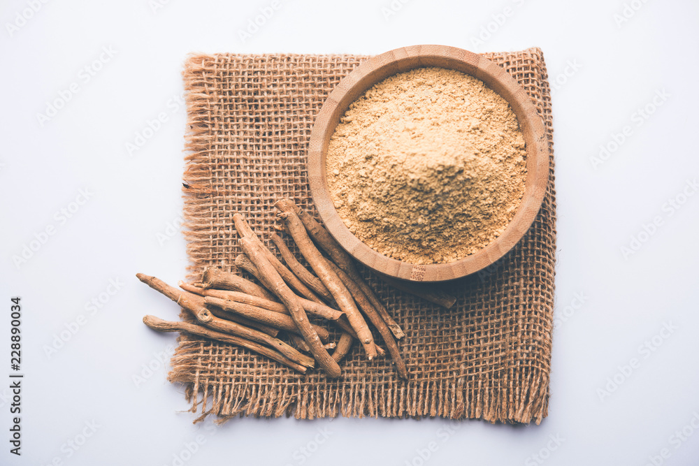 Ashwagandha / Aswaganda OR Indian Ginseng is an Ayurveda medicine in ...
