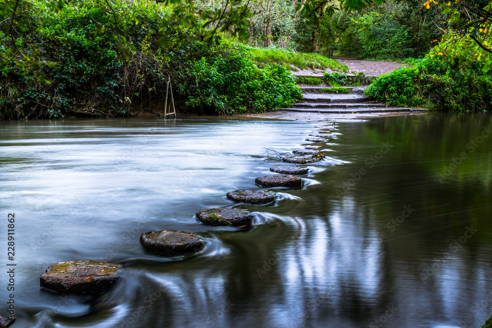 Stepping Stones Stock Photo | Adobe Stock