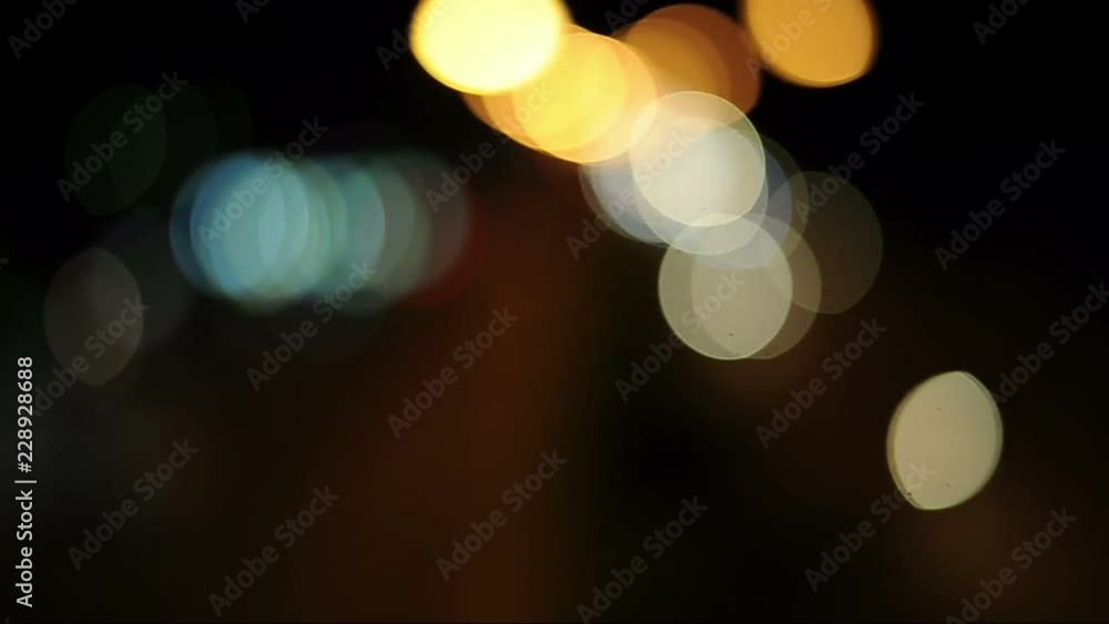 Video „Boken blurred colors, beautiful, bright abstract. A blend of ...