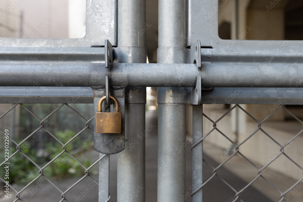 Locks Chains Fences
