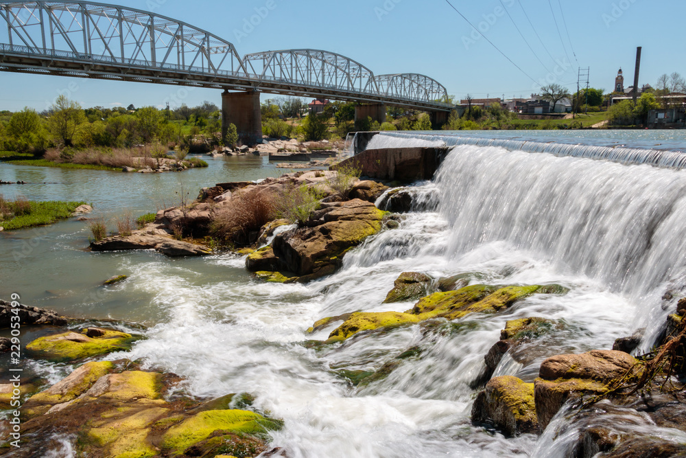 llano river bridge Stock Photo | Adobe Stock