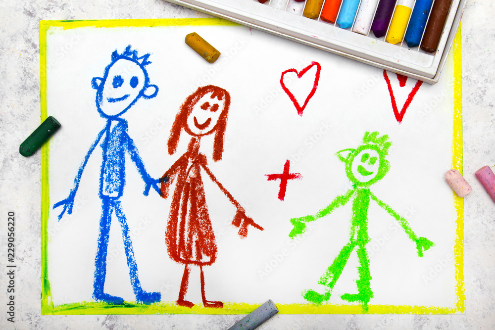 Foster Family Drawing