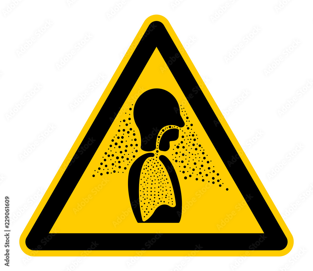 ภาพประกอบสต็อก wso372 WarnSchildOrange - english warning sign: coolant ...