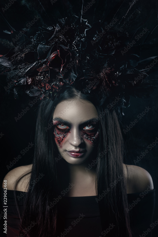 Vampire Woman Without Makeup