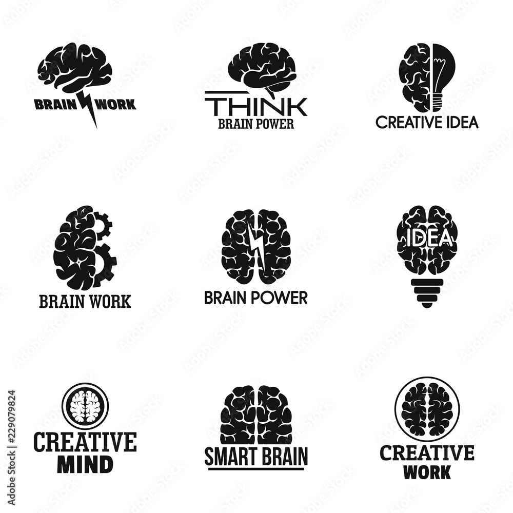 Brain Vector Logo