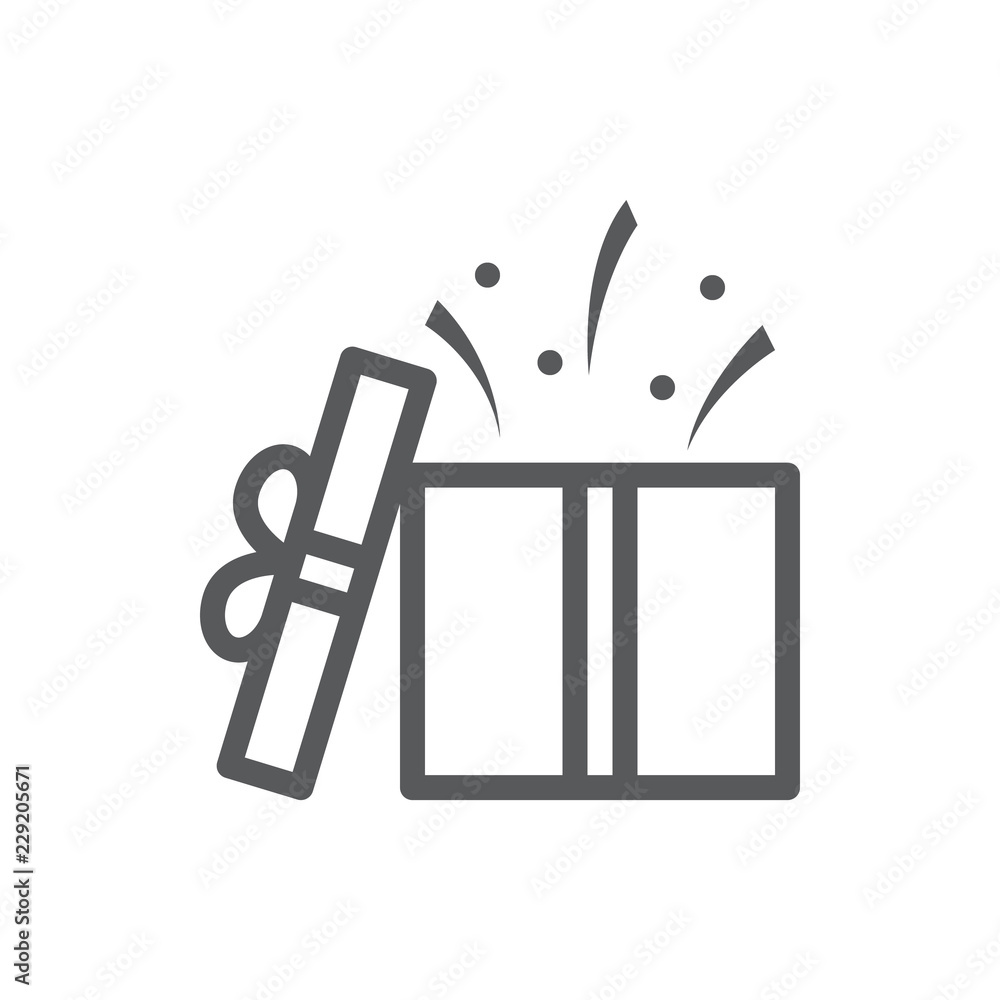 Open Gift Icon