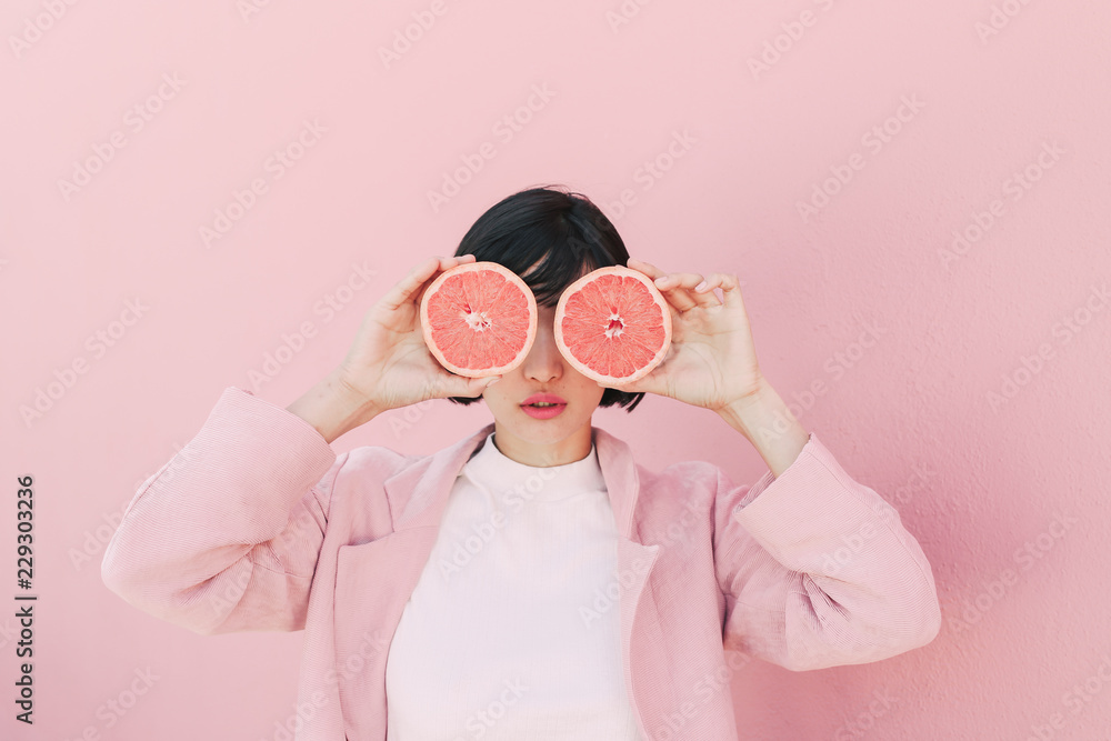 Grapefruit eyes Stock Photo | Adobe Stock