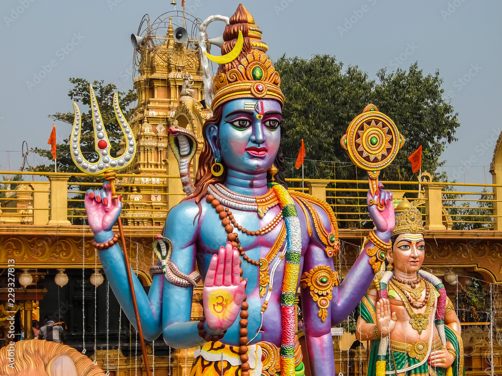 Architecture of Ayyappa Swamy Temple in Dwarapudi, India. Stock Photo ...