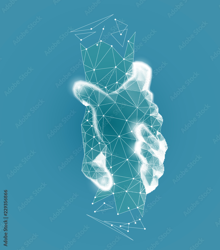 Handshake. Teamwork. Charitable Foundation. Contribution. Medicine ...