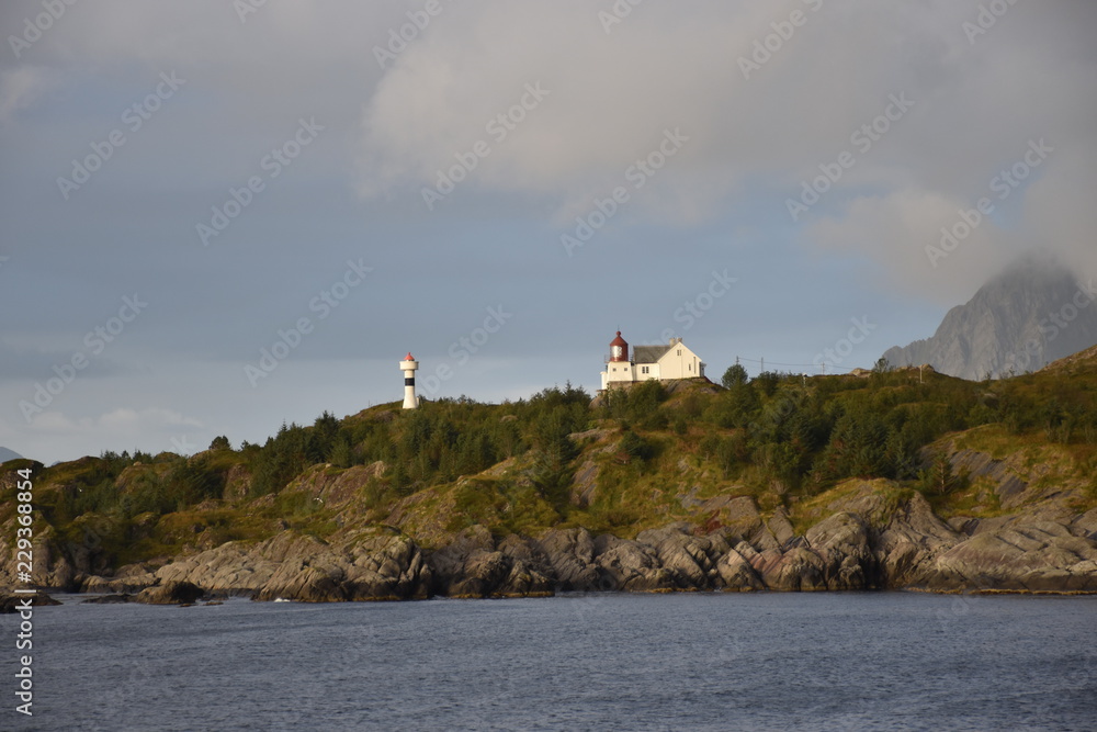 Norwegen, Lofoten, Moskenes, Hafen, Morgenrot, Nordland, Bodø ...