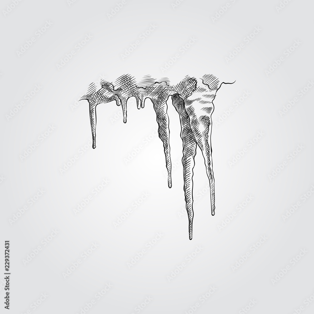 Icicle Drawing