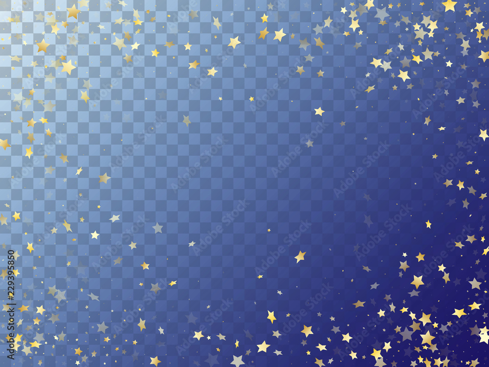 Star shining gold gradient sparkles on transparent background. Stock ...