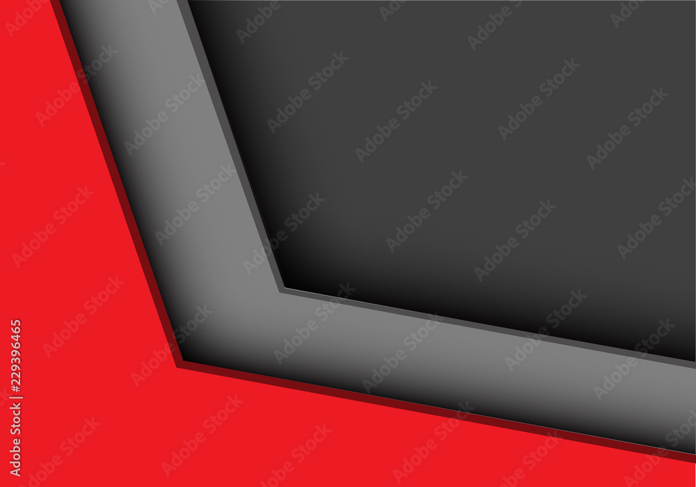 Abstract red grey arrow direction corner design modern futuristic ... Abstract red grey arrow direction corner design modern futuristic ...